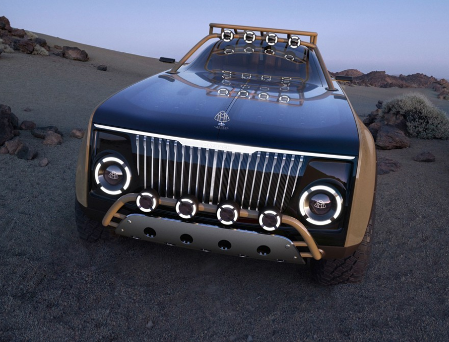 奔驰迈巴赫正式亮相 Project MAYBACH，向Virgil Abloh 致敬 | 锋巢网